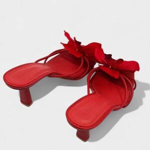 Shoes | New Red Orchid Heeled Sandals | Poshmark